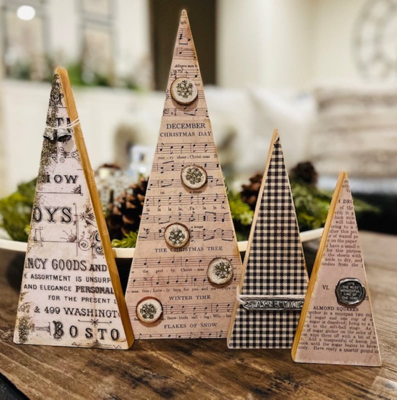 Wood Trees Craft Trees DIY Trees Christmas Tree Tree - Etsy