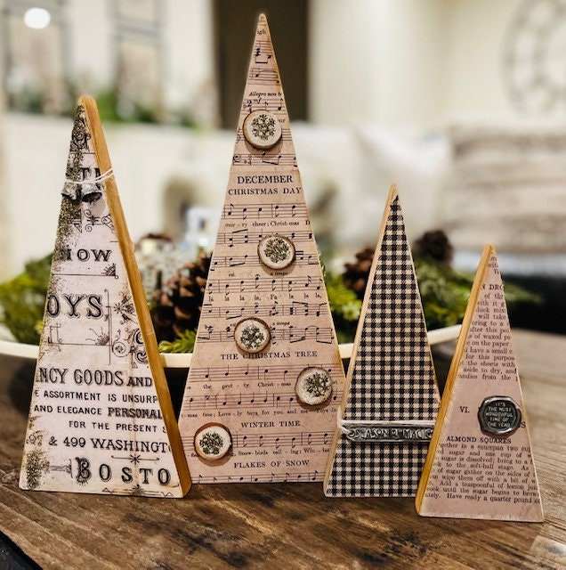 Wood Trees Craft Trees DIY Trees Christmas Tree Tree - Etsy