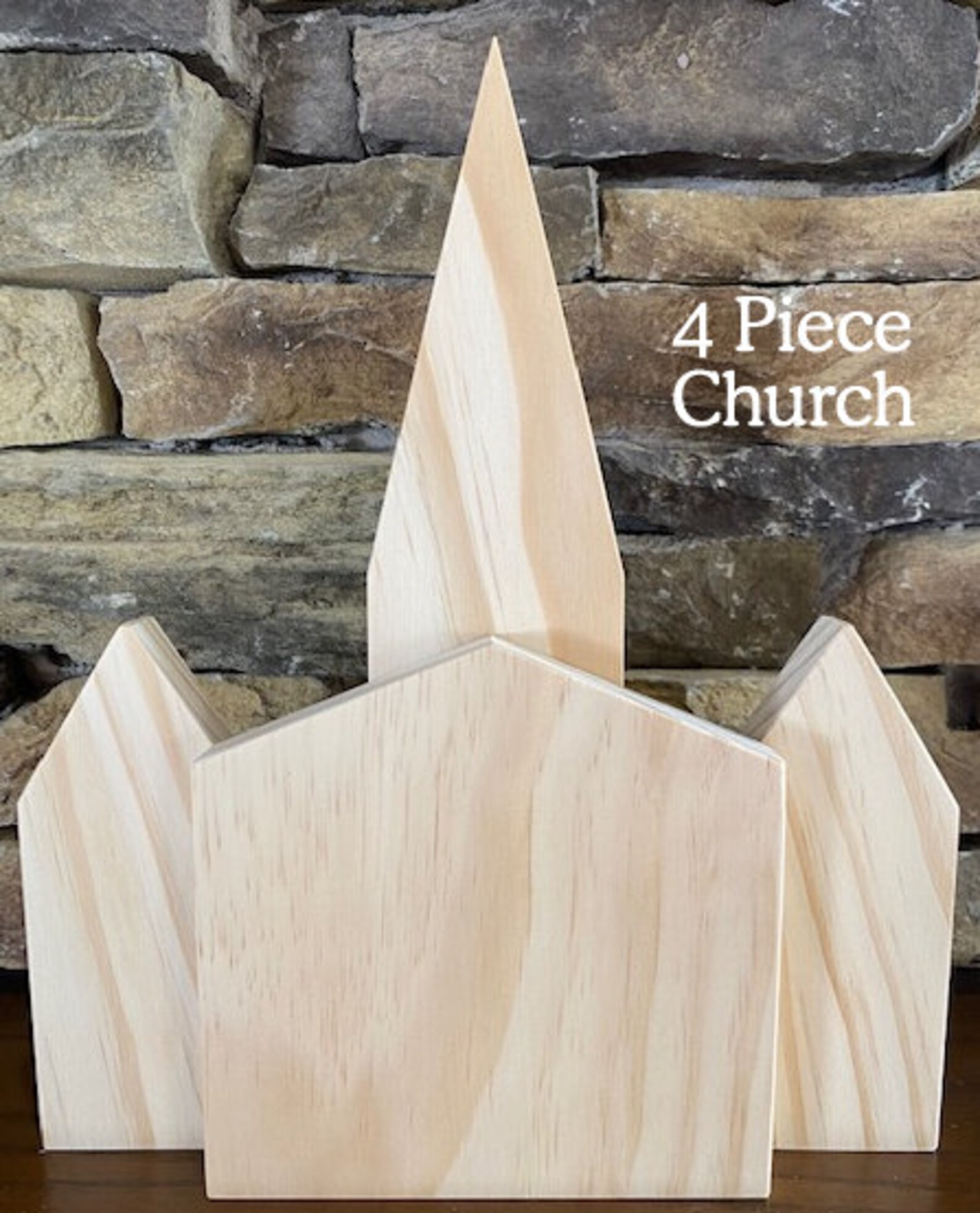Wood Church, Christmas Church, DIY Church, Craft Church, Home Decor ...