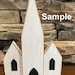 Wood Church, Christmas Church, DIY Church, Craft Church, Home Decor ...