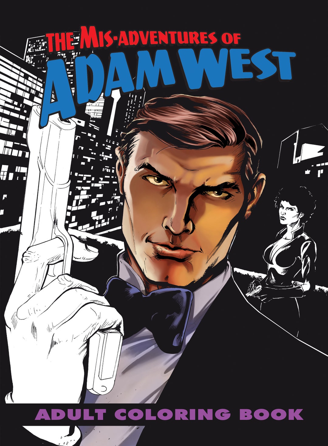 Mis-Adventures of Adam West: Ausmalbuch für Erwachsene PDF - Etsy.de
