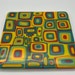 Stacked Fused Glass Multi-color Wall Hanging - Etsy