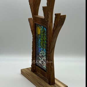 Tranquil Wilderness in Custom Tree Stand - Etsy