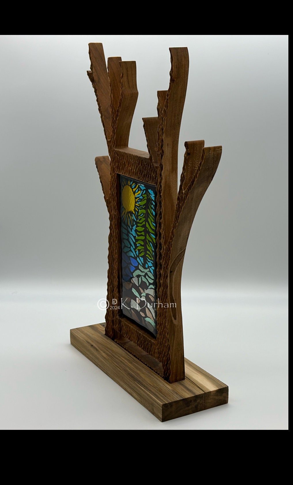 Tranquil Wilderness in Custom Tree Stand - Etsy