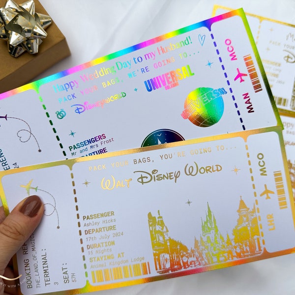 Universal Studio Fake Tickets - Etsy