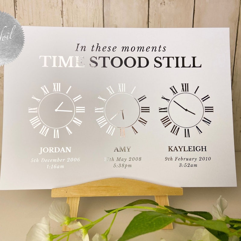 Time Stood Still - Etsy