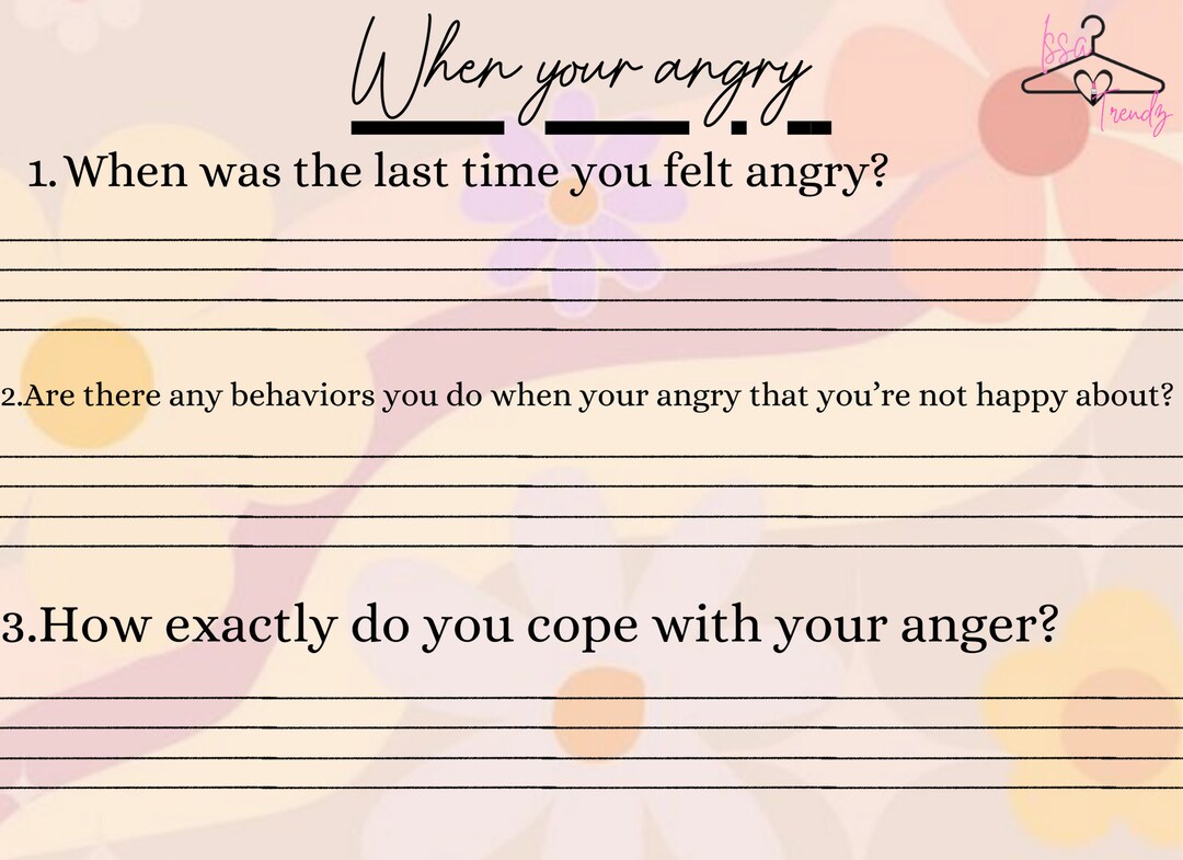 When Your Angry Journal Page - Etsy