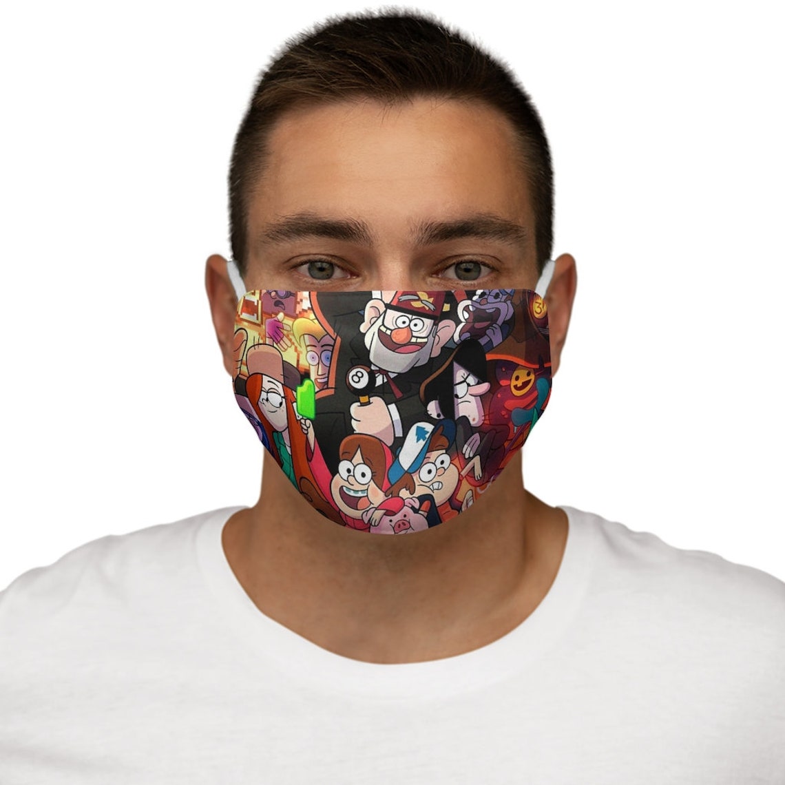 Gravity falls Face Mask Bill Cipher mask Face Cover | Etsy