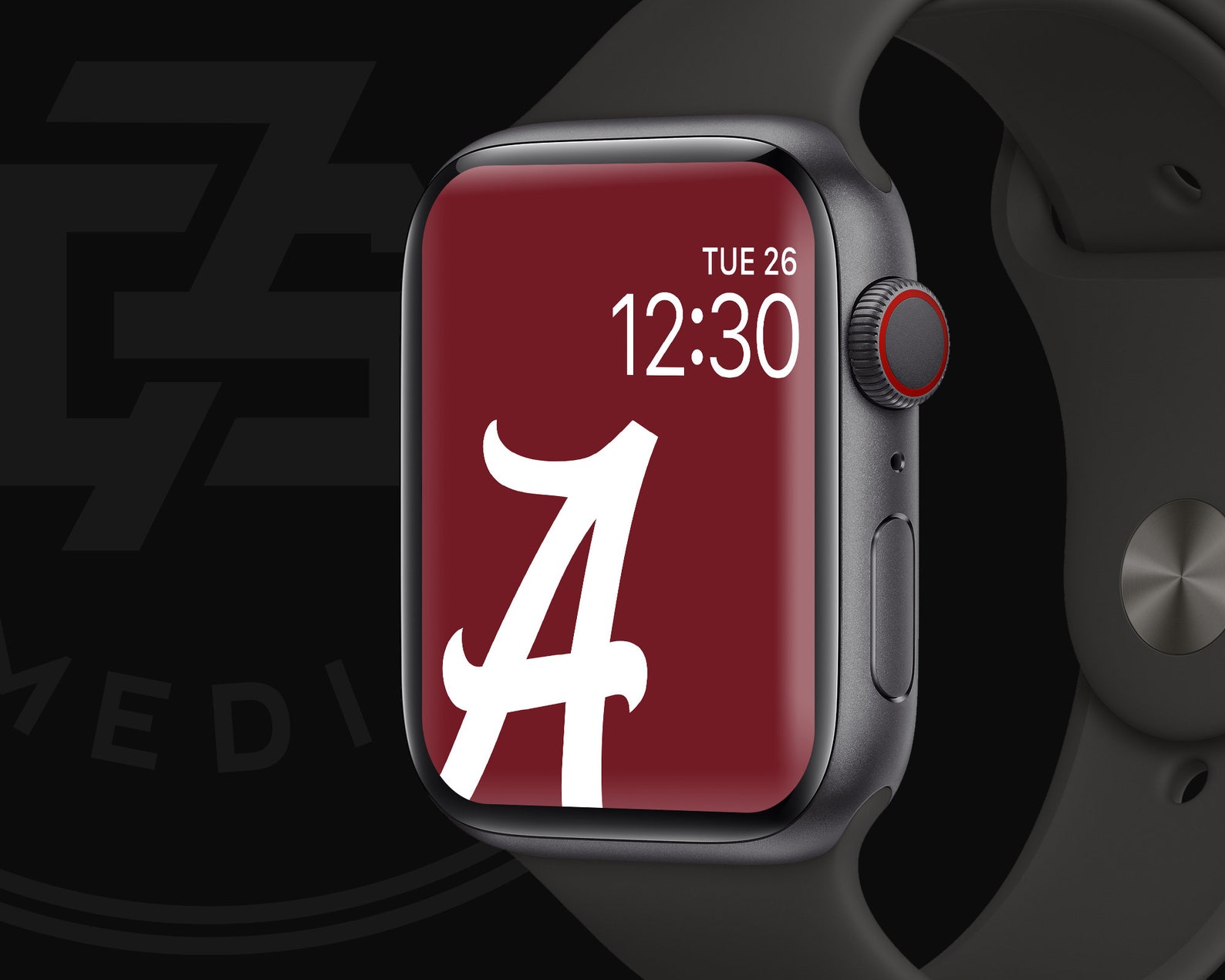 Alabama Crimson Tide Football Big Al Apple Watch Wallpaper - Etsy