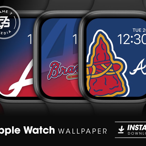 Braves Apple Watch Face - Etsy