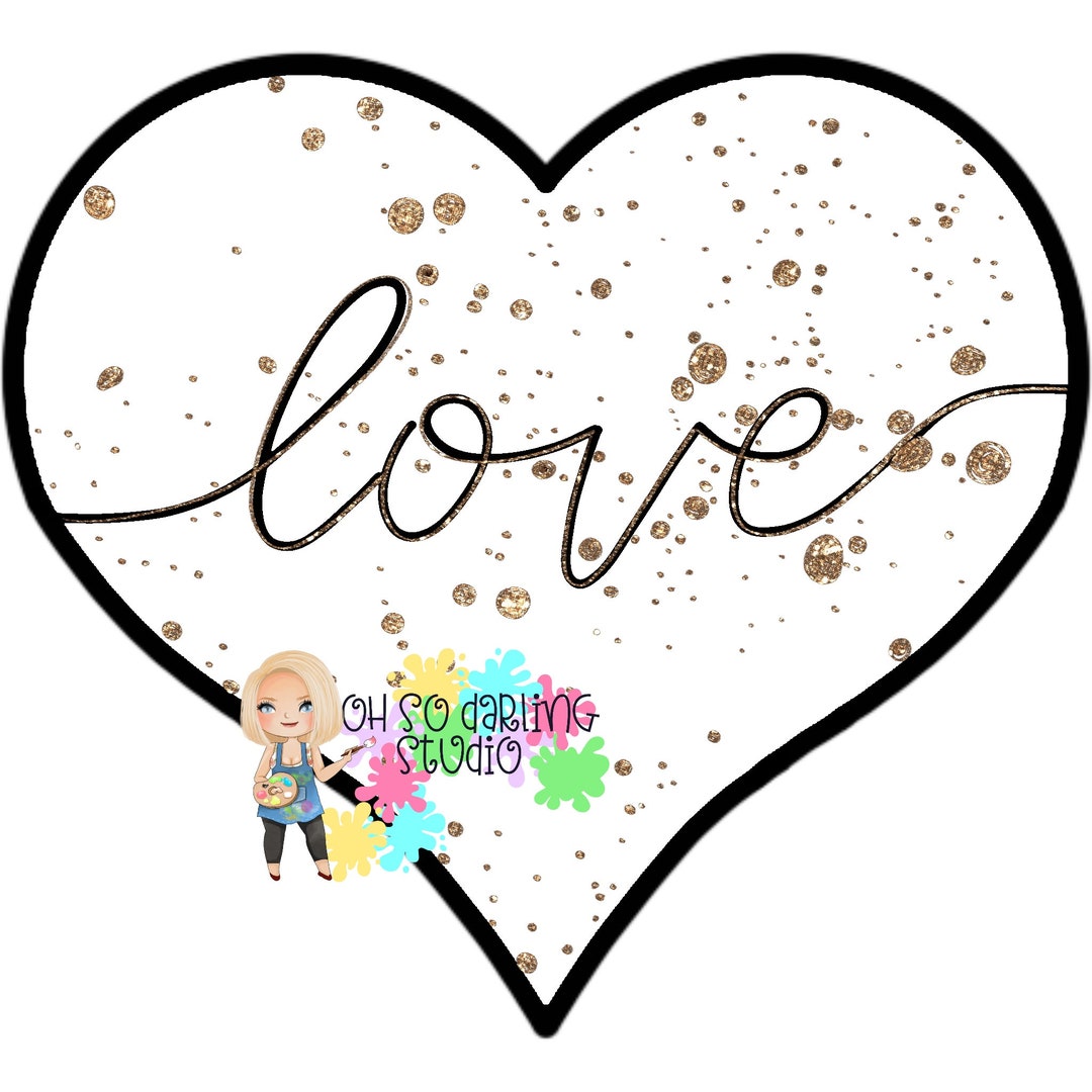 TEMPLATE | Valentine Template | Valentine Heart | Love - Etsy