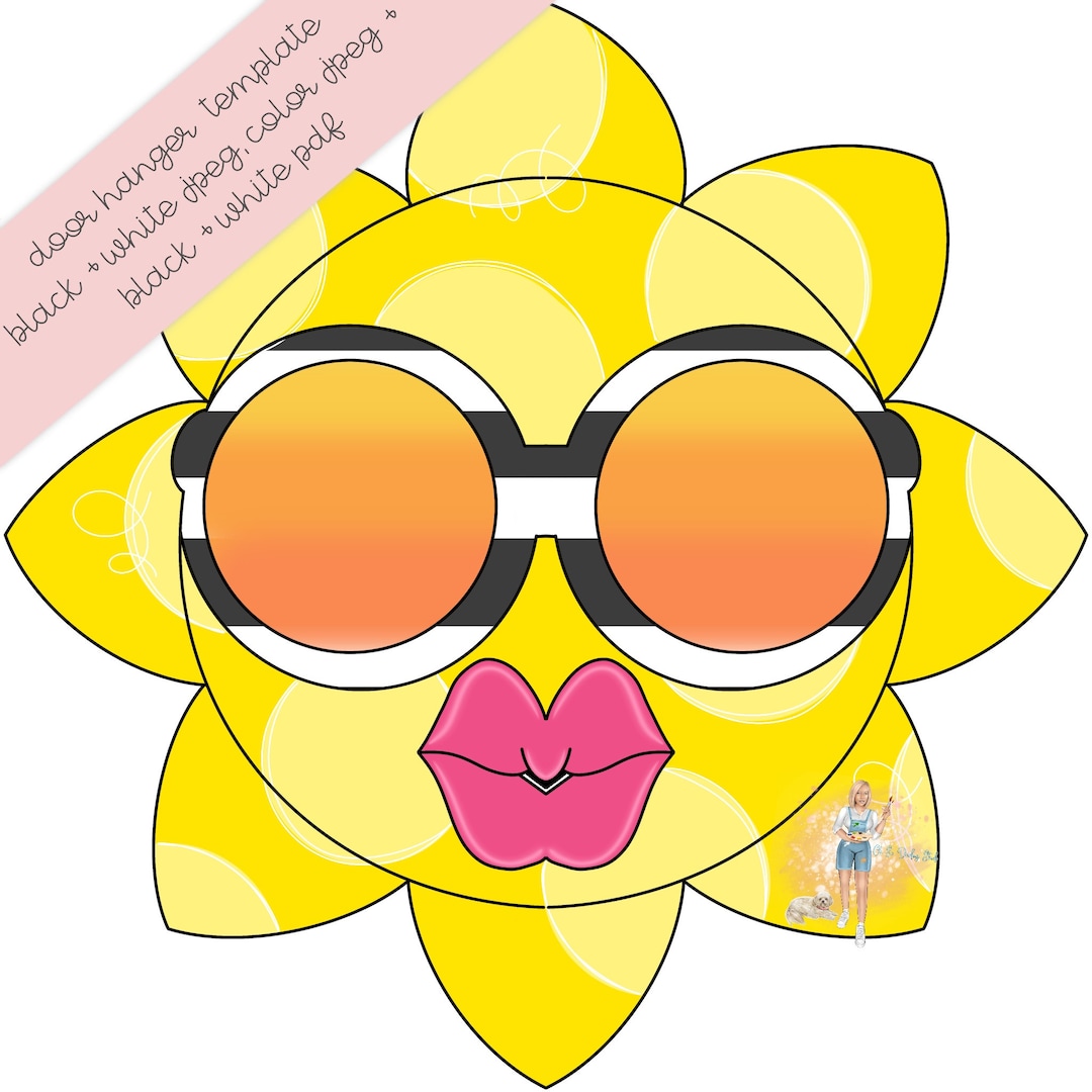 TEMPLATE | Summer Template | Summer | Sunshine Template | Sun | Sun ...