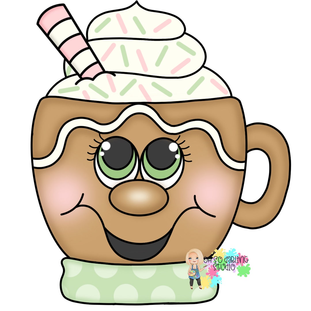 TEMPLATE | Door Hanger Template | Christmas Template | Gingerbread ...