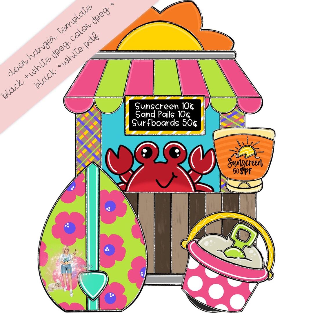 TEMPLATE | Summer Template | Summer Stand | Summer | Beach Template ...