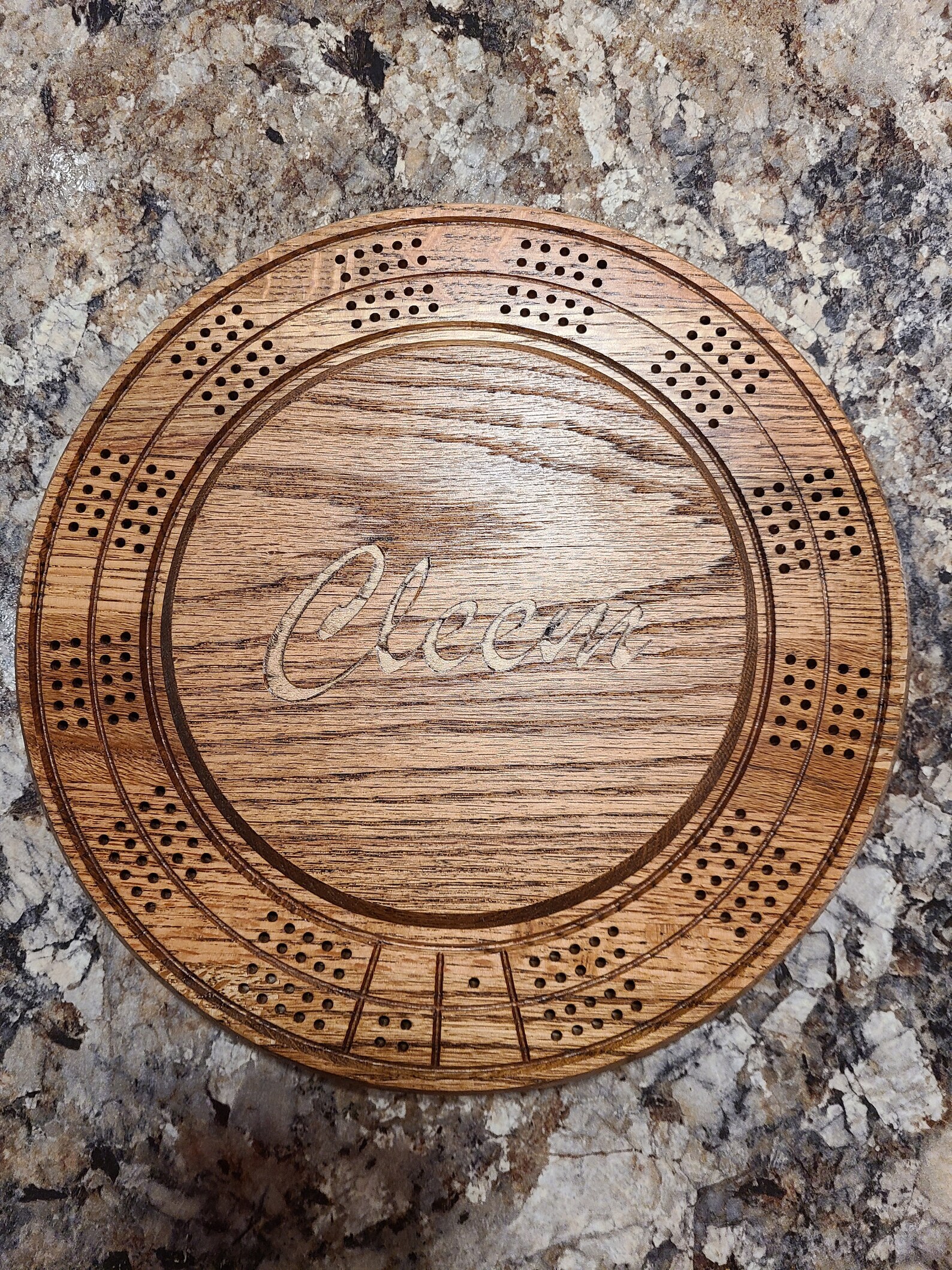 Round Cribbage Board With Custom Lid – Fast Free Domestic Shipping - Etsy