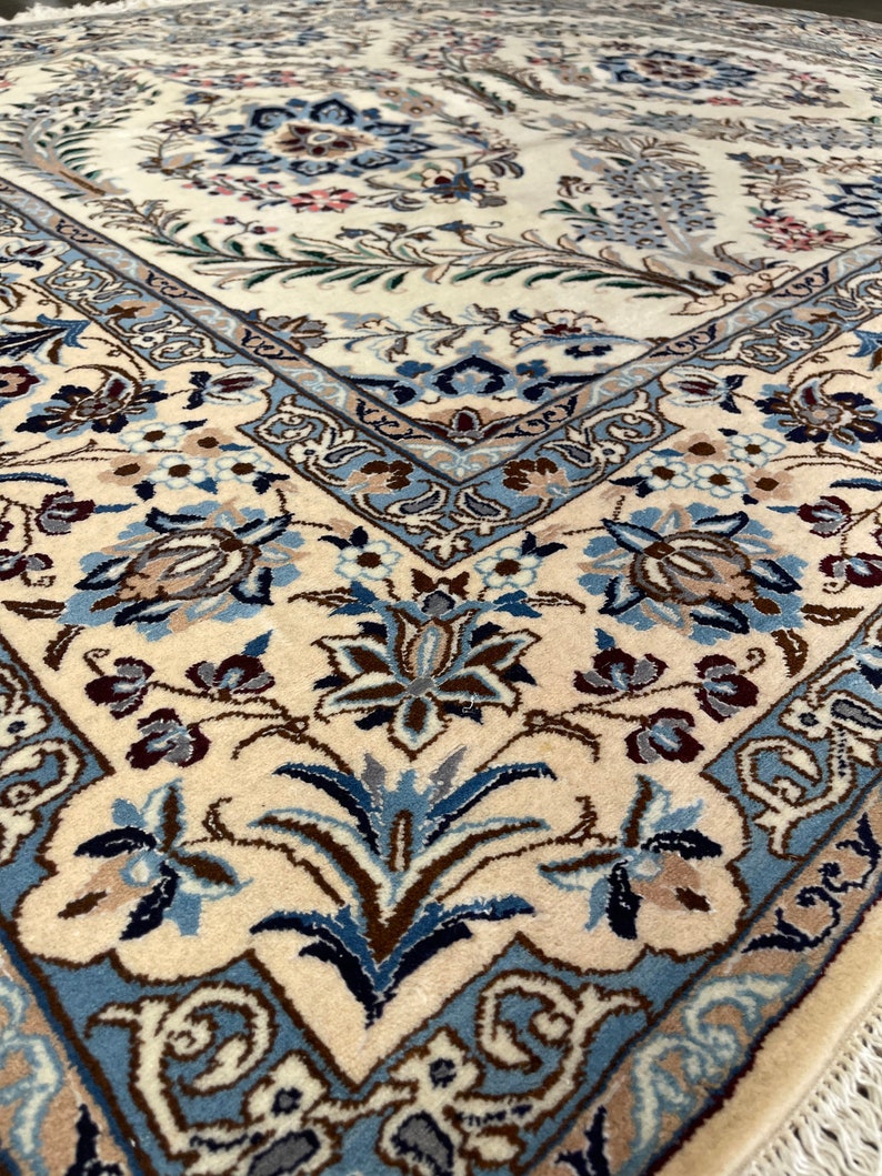 Ivory Nain Square Rug 6’3”x6’10” - Etsy