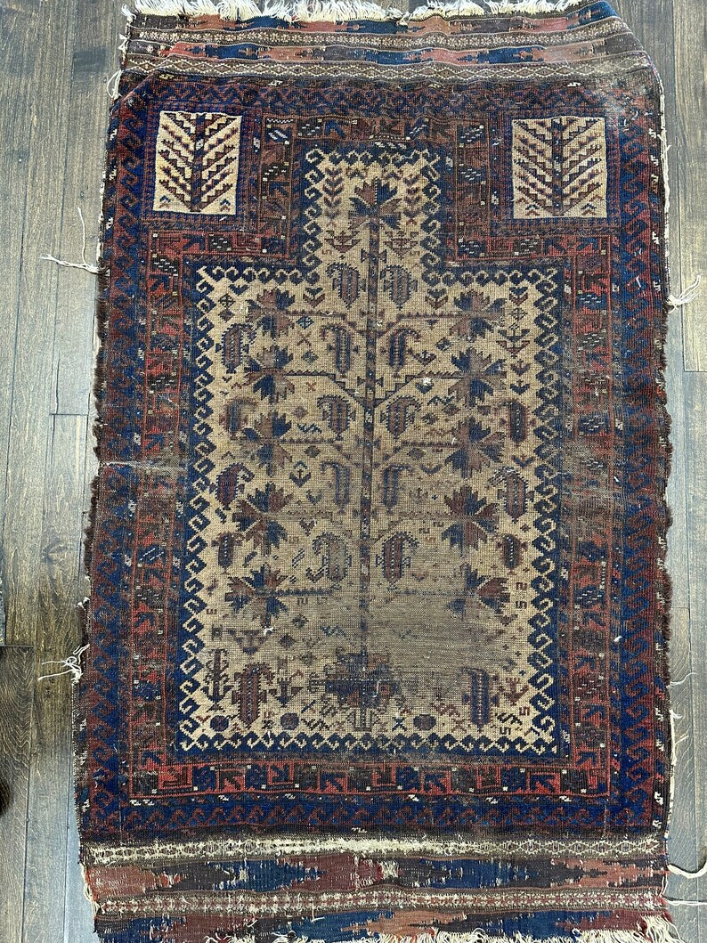 Antique Tribal Balouch Rug Circa 1900 2’9x4’5 - Etsy