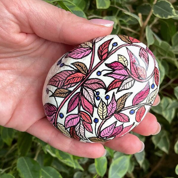 Halloween Pebble Art - Etsy