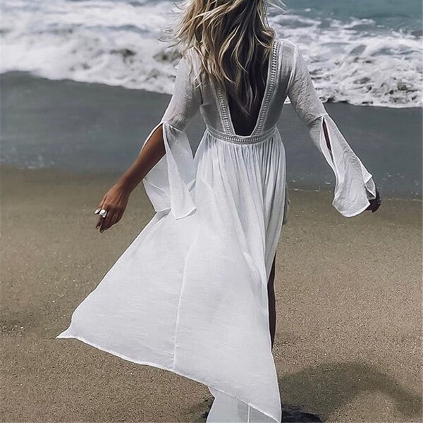 Vintage Beach Dress - Etsy