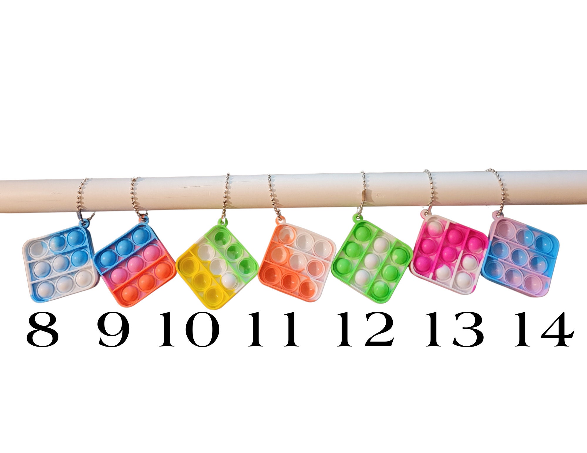 Fidget Popper, Fidget Pop It, Bubble Popper, Fidget Toy, Square Popper ...