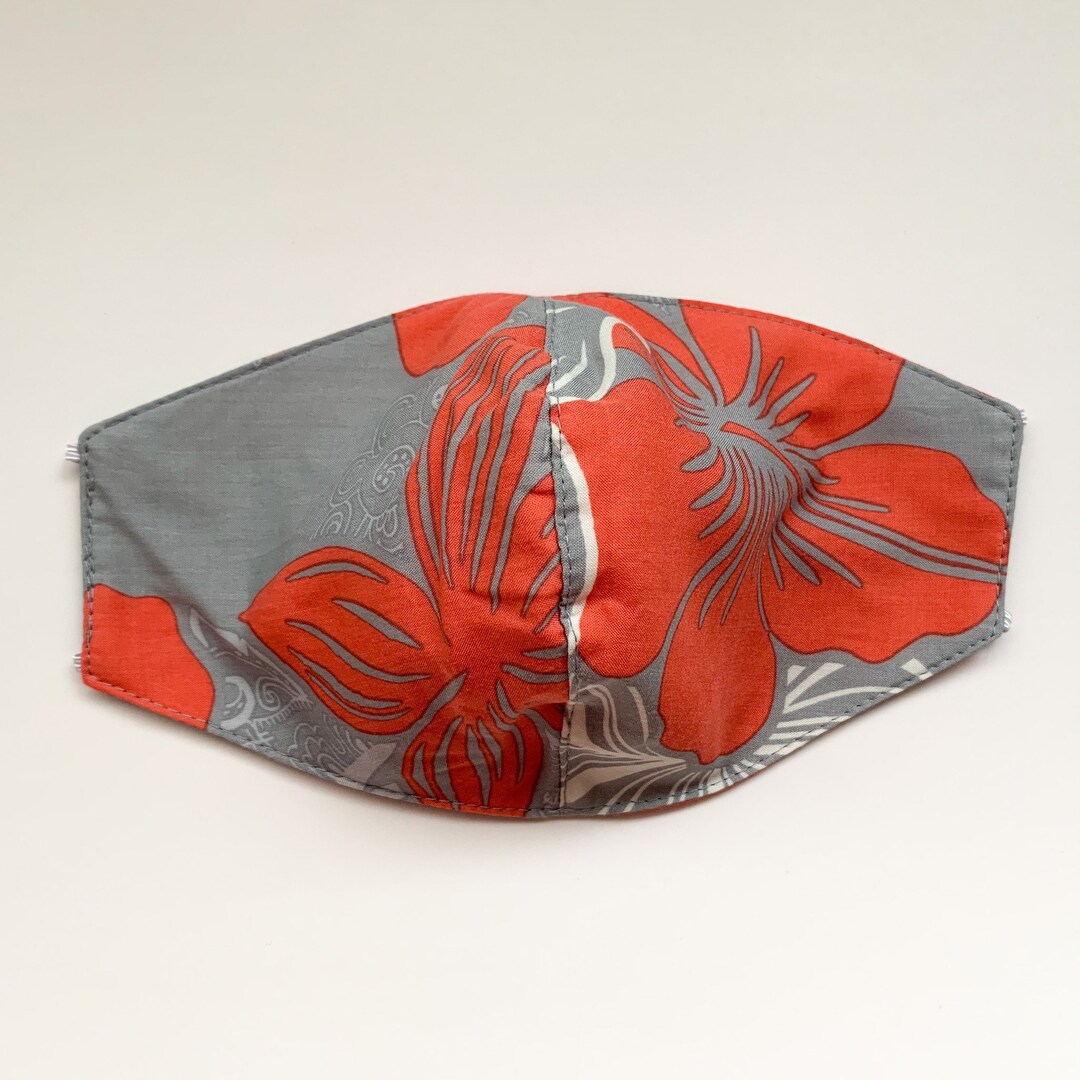 Made in Hawaii Reusable, Reversible, Washable Aloha Print Face Mask - Etsy