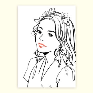 Custom Portrait Caricatures Printable Cartoon Portrait Digital ...