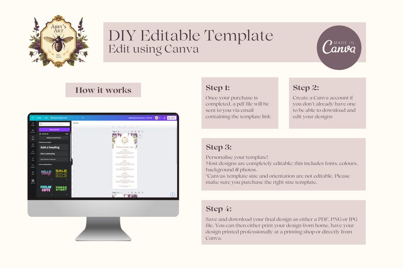 EDITABLE Bridgerton Canva Template, Wedding Menu, Invitation, Event ...