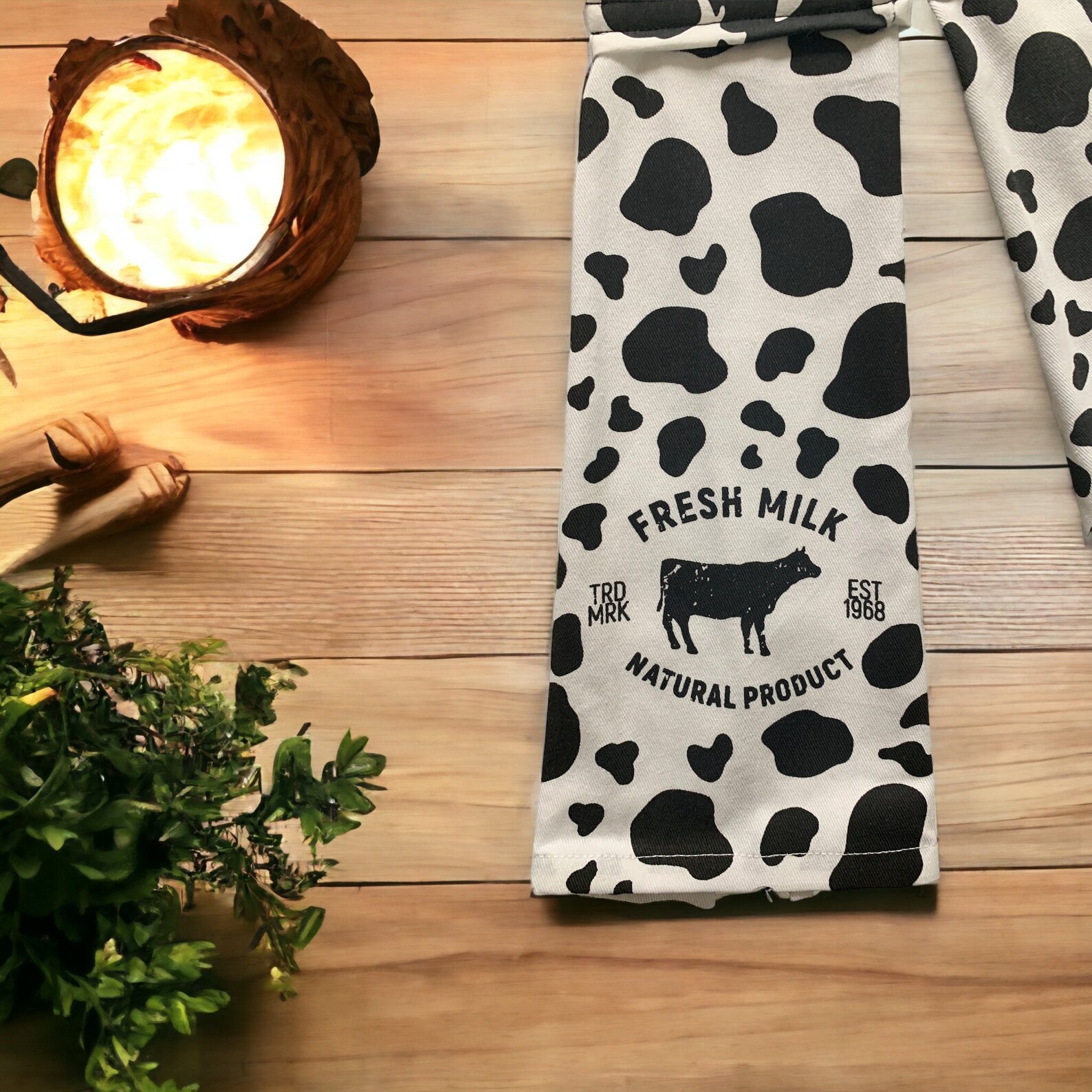 Cow Print Kitchen Boa Cow Print Kitchen Cow Print Decor - Etsy