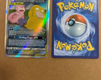 Slowpoke and Psyduck Gx Cards - Etsy