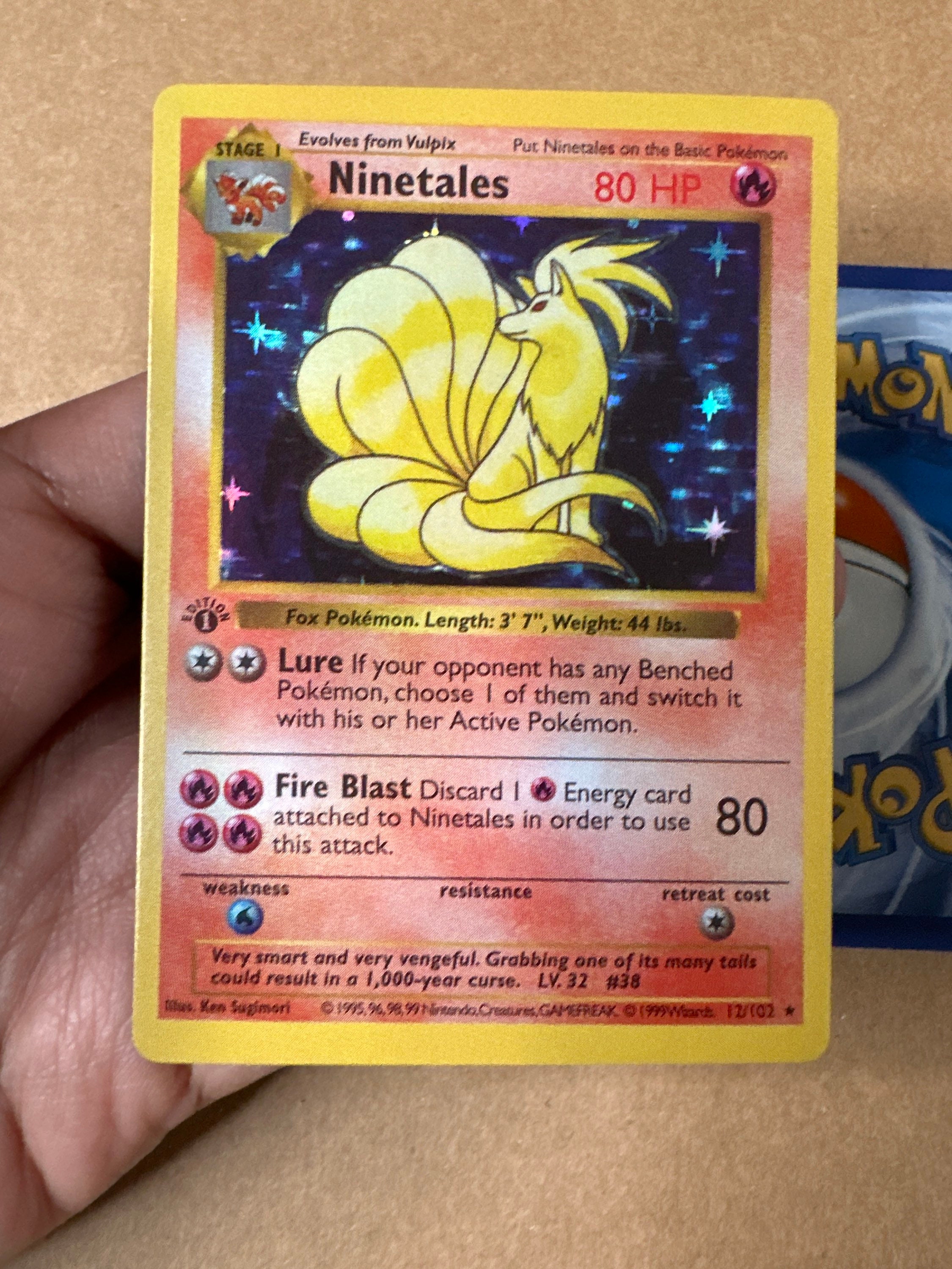 Shiny Ninetales Card