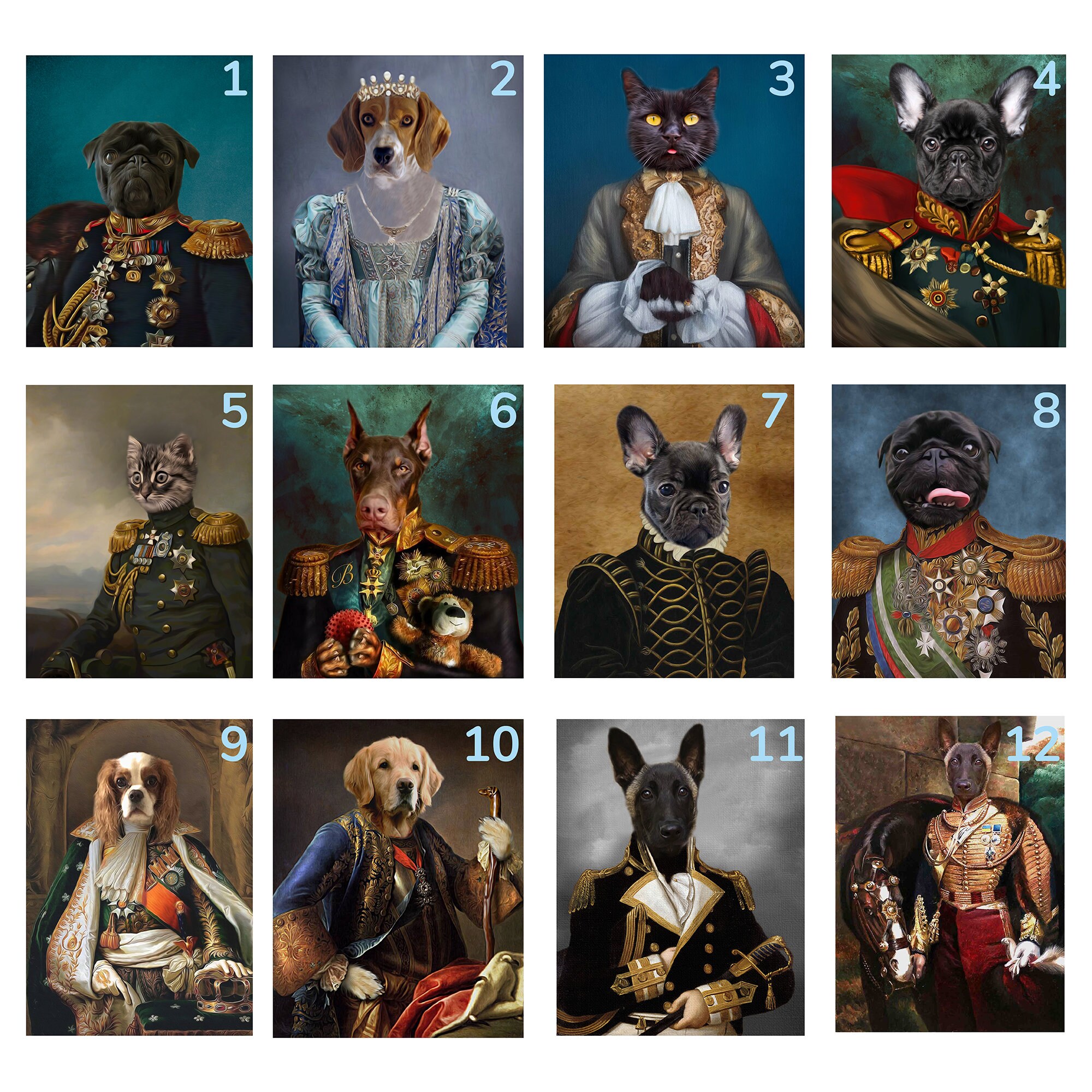 Pet Portrait Custom Pet Portraits Custom Dog Portrait Pet - Etsy