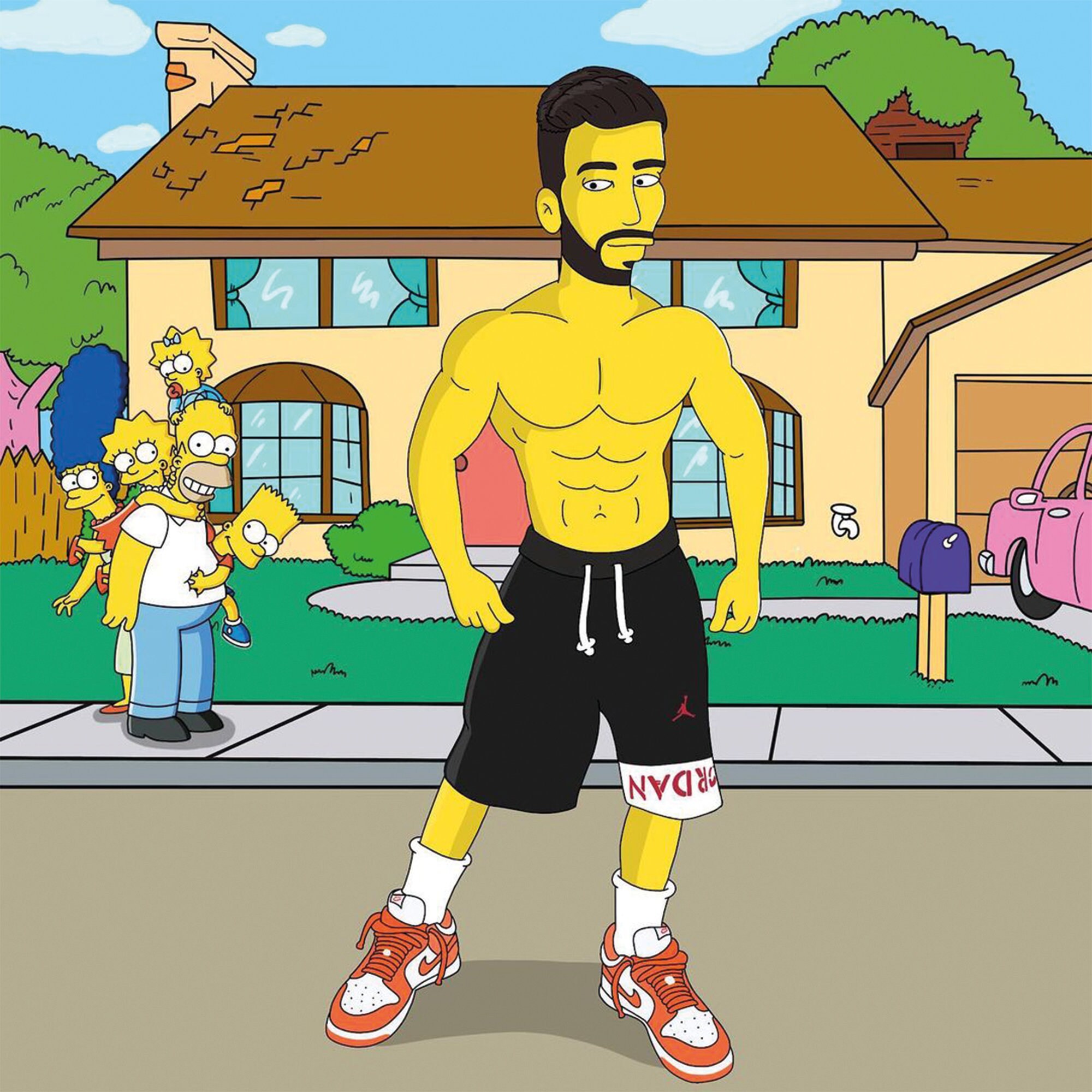 Custom Simpsons Portrait Cartoon Portrait Custom Family - Etsy