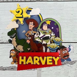 Toy Story Cake Topper Toy Story Inspired Party Toy Story Themed ...