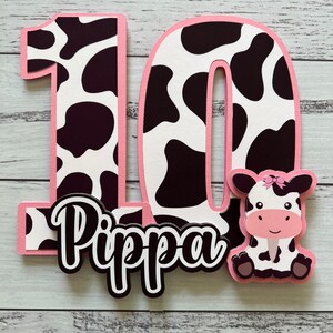 Holy Cow Im One | Holy Cow Im One Cake Topper | First Birthday Party ...