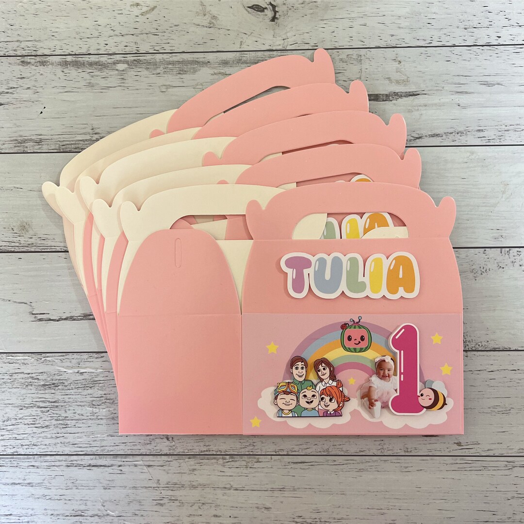 Cocomelon Party Bag | Cocomelon Party Favours | Cocomelon Gift Boxes ...