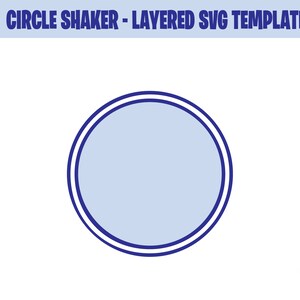 Shaker Bundle SVG Cake Topper Shape Shaker Bundle Digital Downloads ...