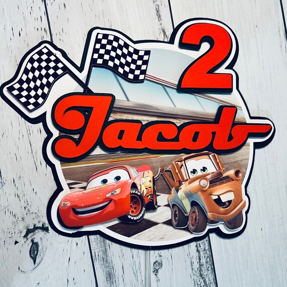 Cars 2 Cake Toppers