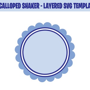 Shaker Bundle SVG Cake Topper Shape Shaker Bundle Digital Downloads ...