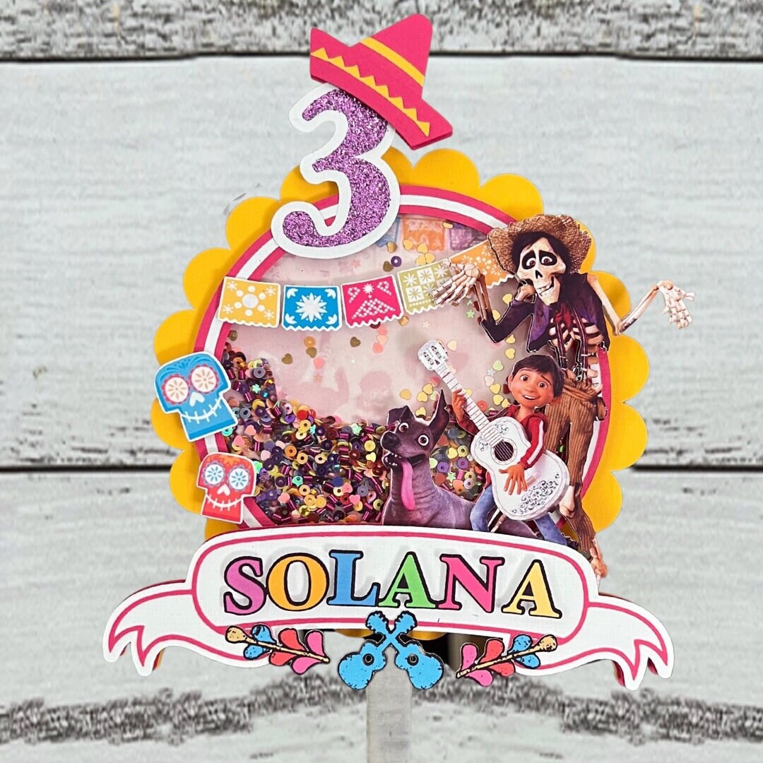 Coco Cake Topper Coco Cake Topper Coco Party Coco Themed Birthday - Etsy