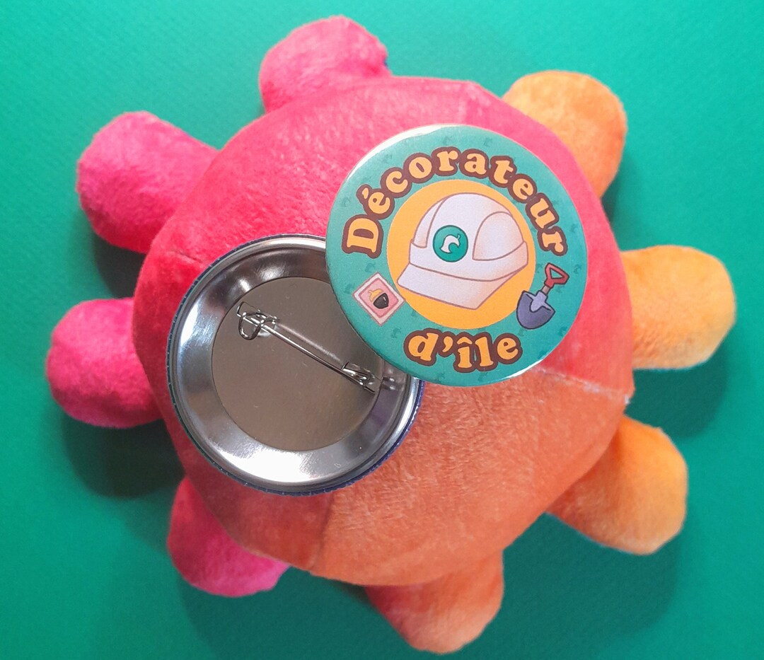Badge Island Decorator Animal Crossing - Etsy