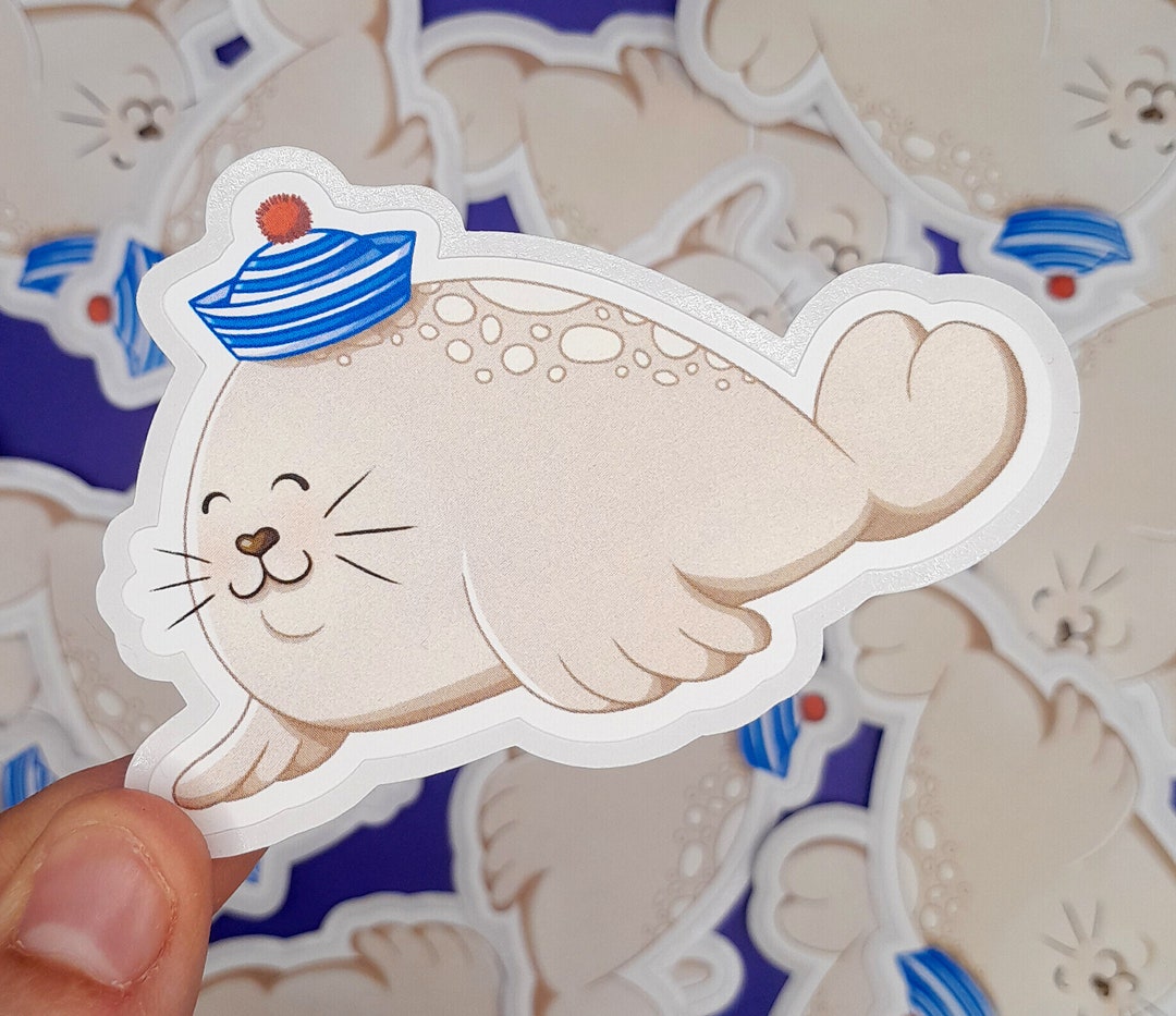 Sticker - Sailor Seal - Etsy