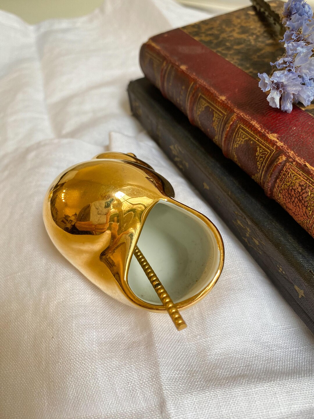 Vintage Limoges Snail Salt Dish, Small Salt Cellar, 1980s - Etsy