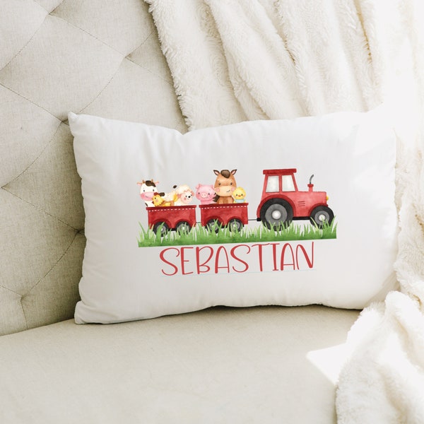 Tractor Pillow - Etsy