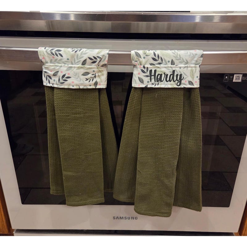 Oven Door Handle Towels - Etsy