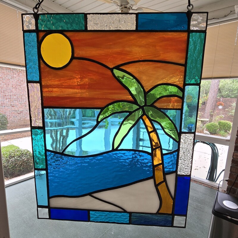Stained Glass Beach - Etsy