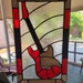 Stained Glass Electric Guitar 9"w X 15"h - Etsy