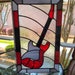 Stained Glass Electric Guitar 9"w X 15"h - Etsy
