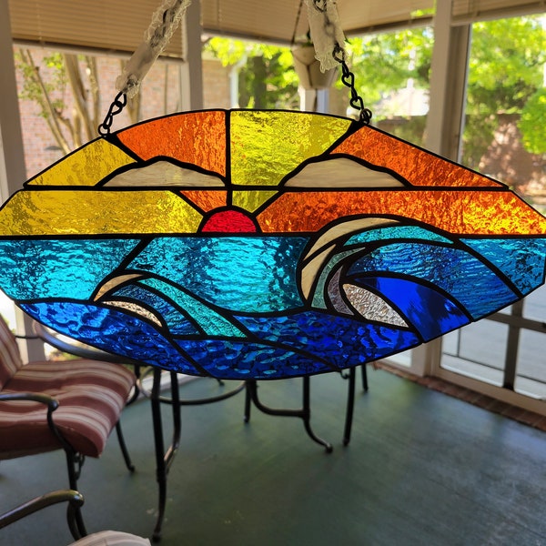 Stained Glass Patterns Ocean Waves - Etsy