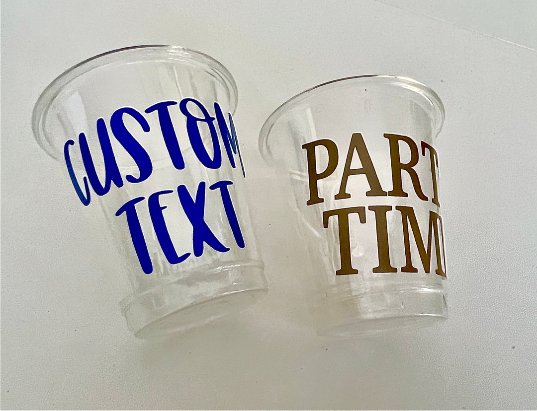 Custom Shot Cups, Custom Cups, Custom Plastic Cups, 3 Oz Cups, Custom ...