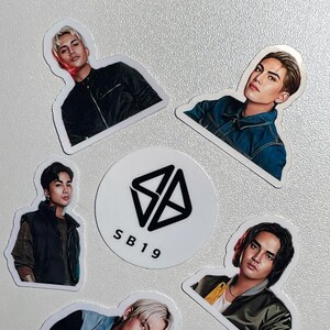 SB19 Die Cut Stickers for Laptop, Ipad, Water Bottles, Planners, Gifts ...